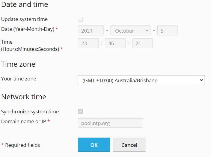 How to Change the Timezone within Plesk • Conetix