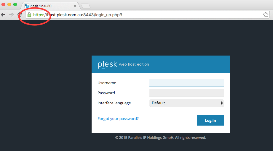 How To Secure Plesk Admin Login Using Lets Encrypt • Conetix