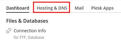 How to add a Null MX to Plesk • Conetix