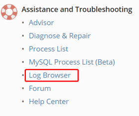 Using the Plesk Mail Log Browser • Conetix