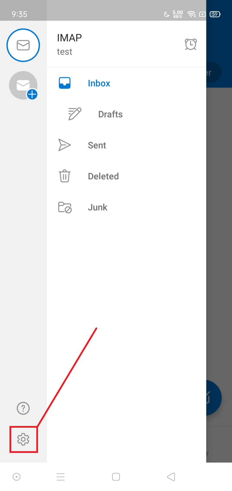 Setup IMAP/POP Account on the Outlook App for Android • Conetix