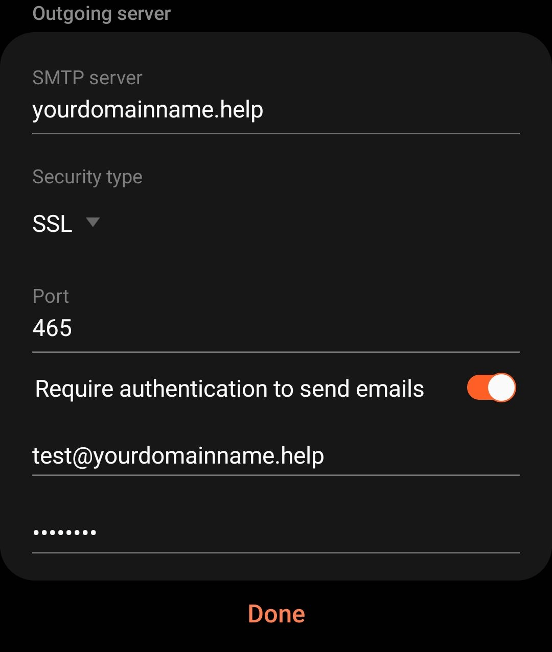 Updating IMAP/POP Email Settings on the Samsung Email App • Conetix