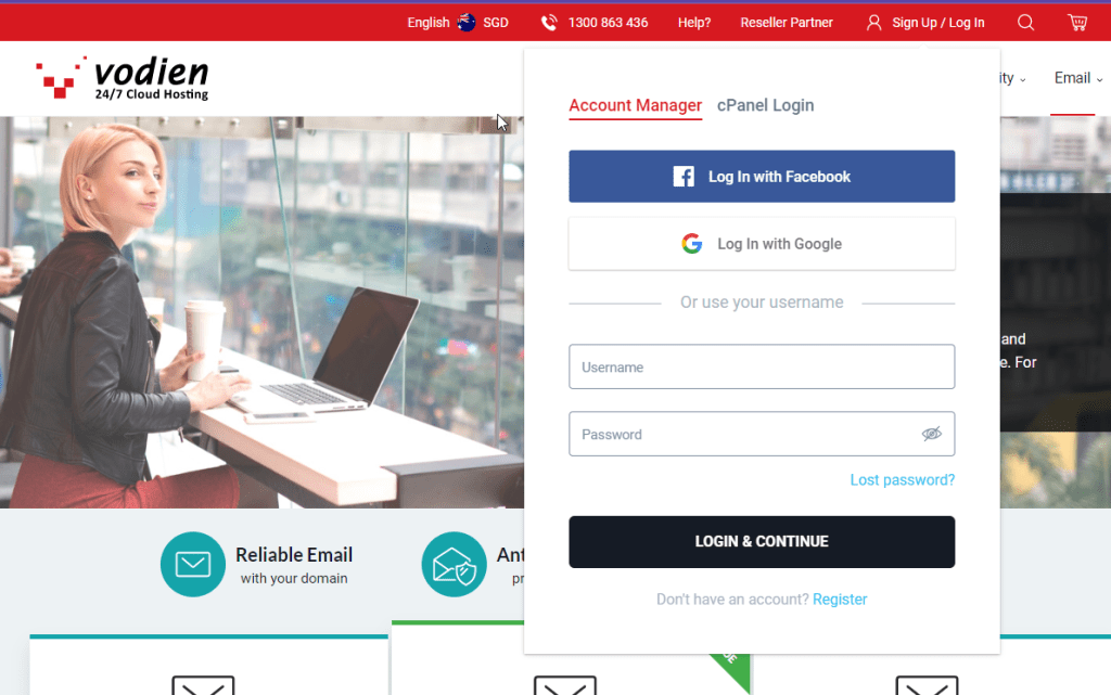 Transferring a Domain to Conetix from Vodien • Conetix